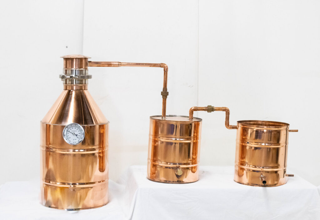5 Gallon Copper Still Kit: Worm & Thumper | Vengeance Stills