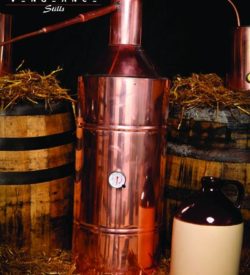 10 Gallon Copper Moonshine Still Kit: Worm, Thumper & More