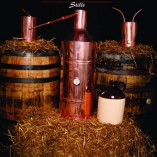 10 Gallon Hand Crafted Copper Still "Worm and Thumper shown optional ...