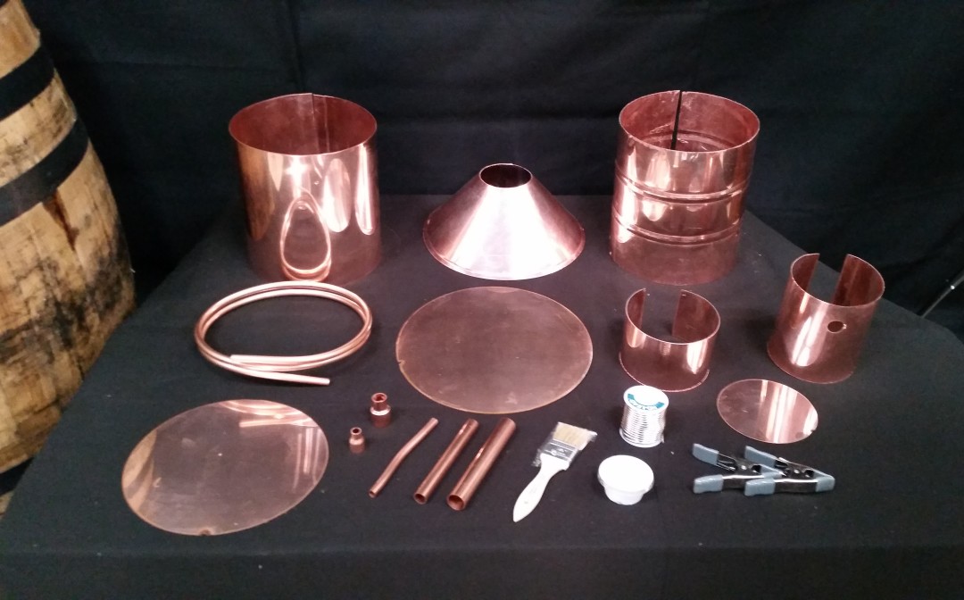 5 Gallon Copper Still Kit: Worm & Thumper | Vengeance Stills