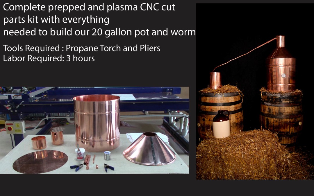 20 Gallon Copper Moonshine Still for Sale | Vengeance Stills