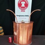 20 Gallon Hand Crafted Copper Still "Worm and Thumper shown optional ...