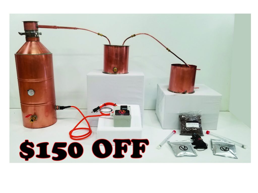 Complete 10 Gallon Distillers Kit - Make Moonshine at Home