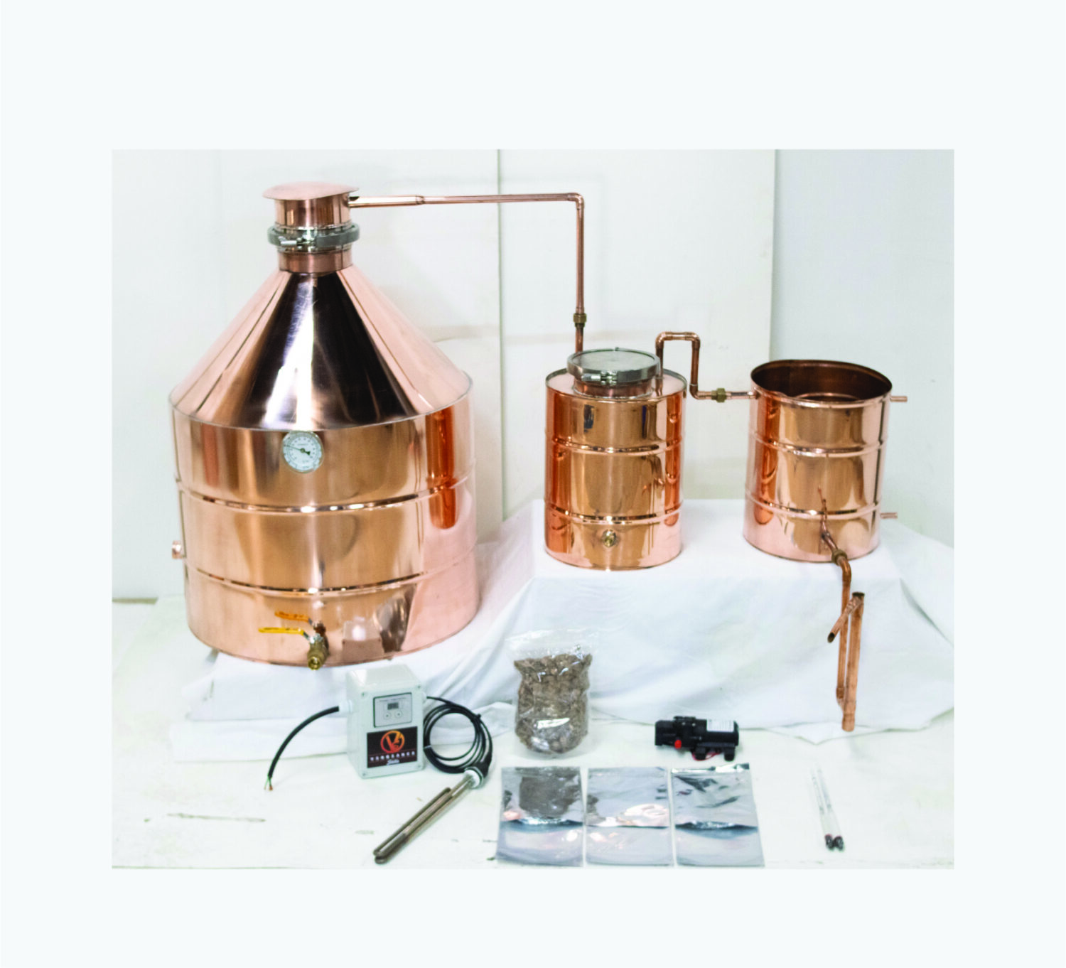 30 Gallon Copper Moonshine Still Kit for Sale | Vengeance Stills