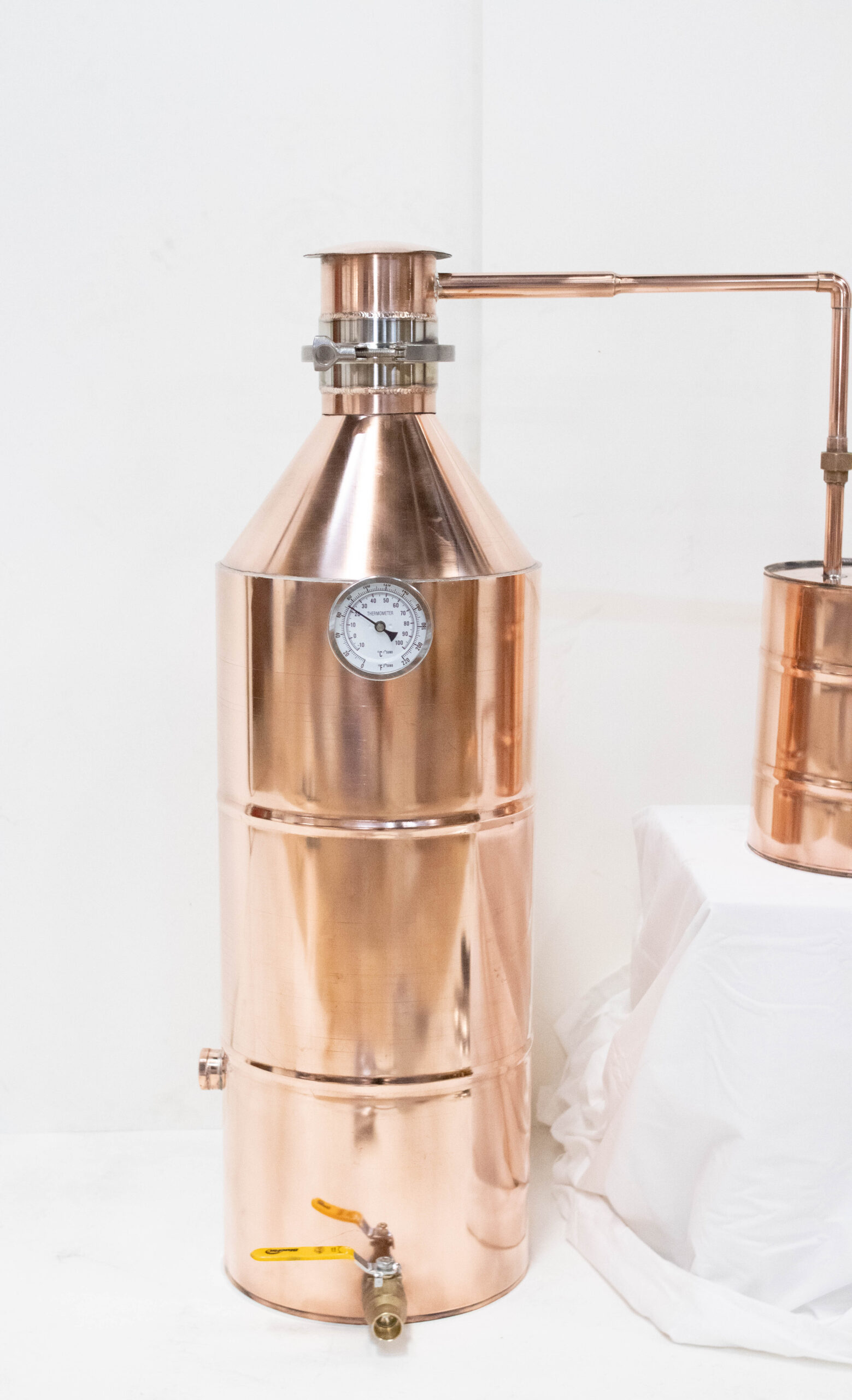 10 Gallon Copper Still Standard Kit - Copper Moonshine and Essential ...