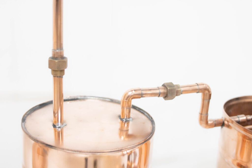 5 Gallon Copper Still Standard Kit - Copper Moonshine and Essential Oil ...