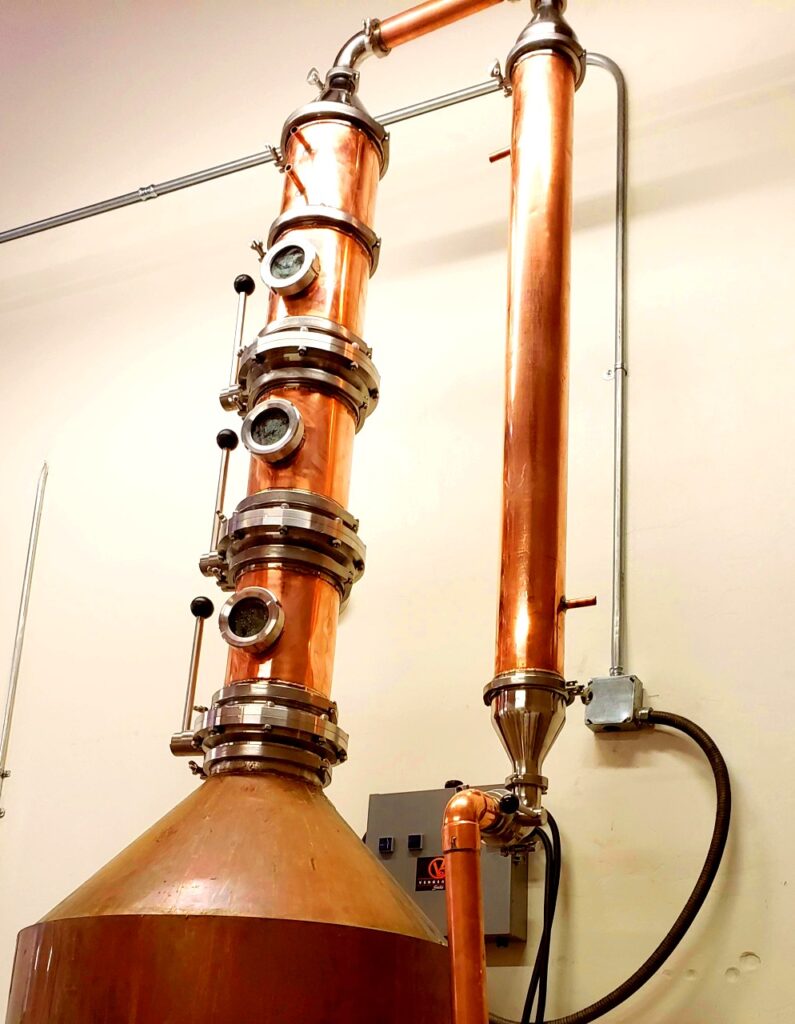 Commercial 8" Adjustable 3-Plated Column - Plus Dephlegmator - Plus ...