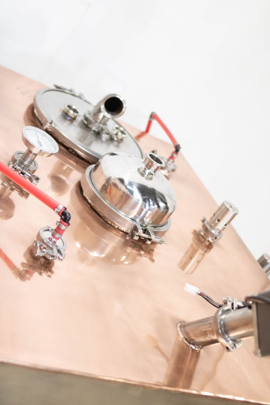 160 Gallon Oil Jacketed Mash Tun/Still Combo - Copper Moonshine and ...