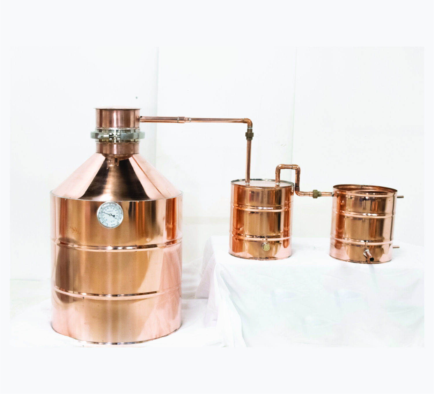 20 Gallon Copper Still Standard Kit - Copper Moonshine and Essential ...