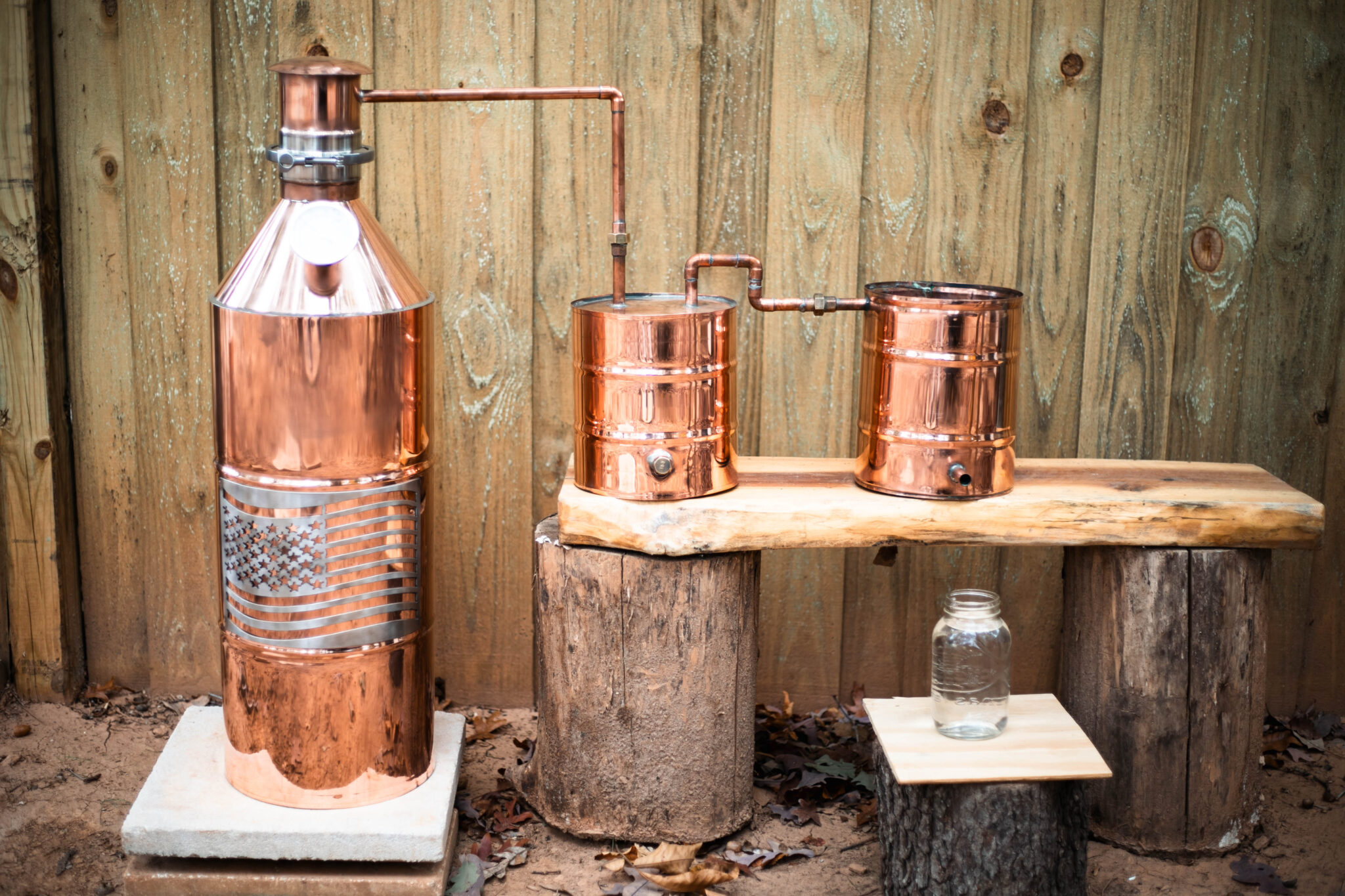 10 Gallon Patriot Series Whiskey/Moonshine Kit - Copper Moonshine and ...