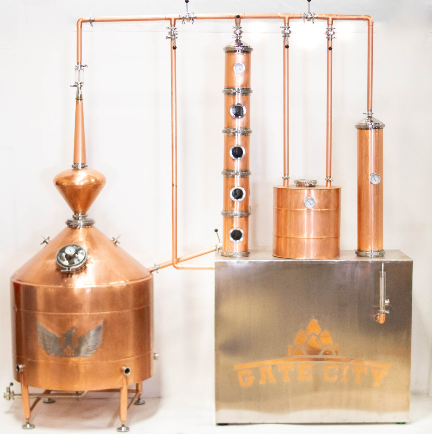 200 Gallon All-In-One Distillery System - Copper Moonshine and ...